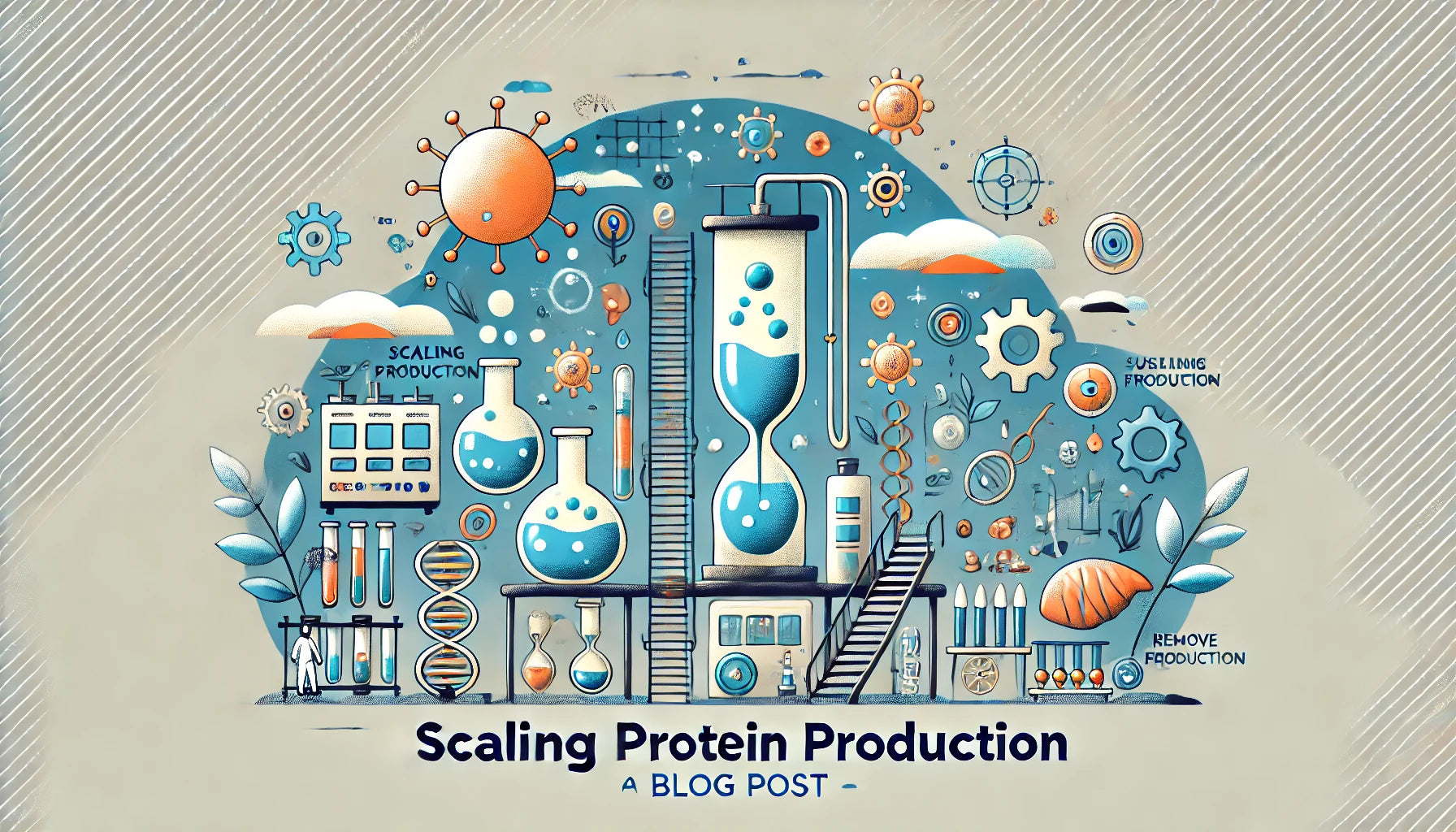 Scaling Protein Production: Overcoming Challenges and Harnessing Innov